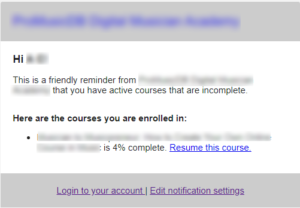 Use Course Email Reminders To Increase Completion Rates - Artsy Course ...