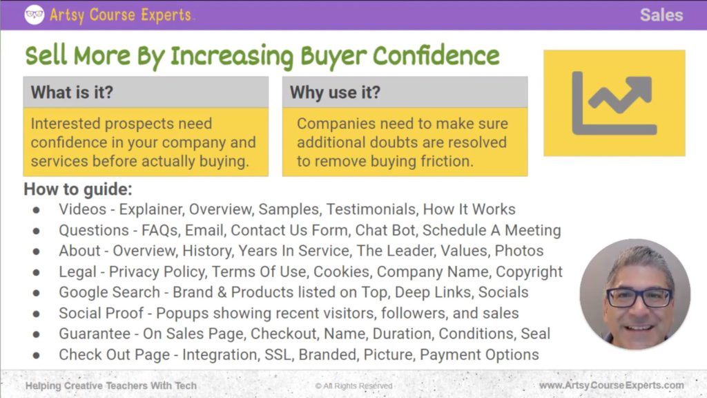 Sell More By Increasing Buyer Confidence - Artsy Course Experts